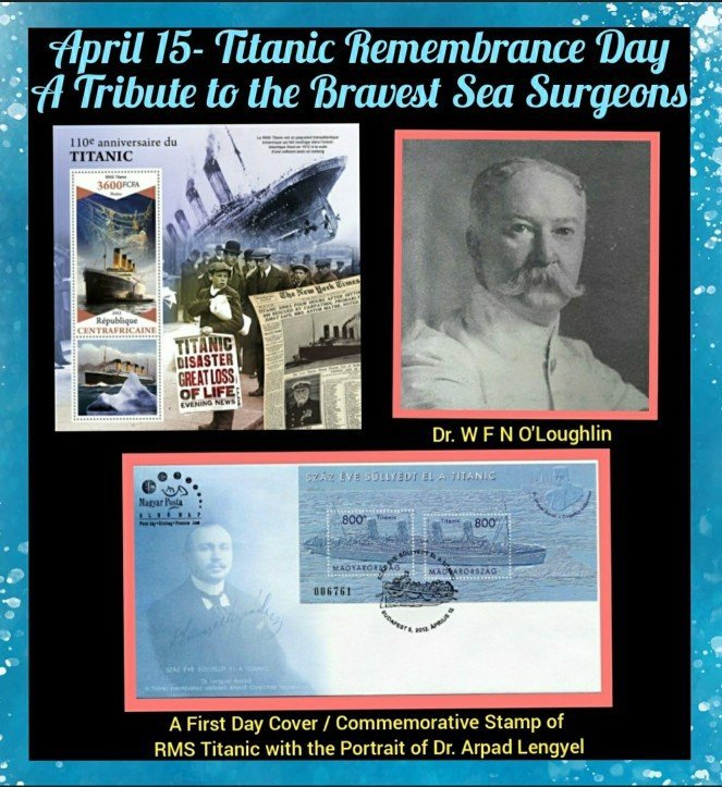 CME INDIA Historic Events in Medicine - Titanic Remembrance Day ...